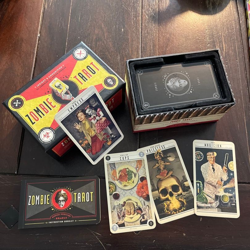 The Zombie Tarot by Paul Kepple, Hardcover | Pangobooks