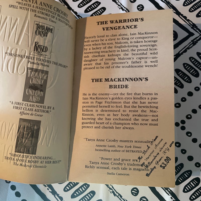 The MacKinnon's Bride by Tanya Anne Crosby, Paperback | Pangobooks