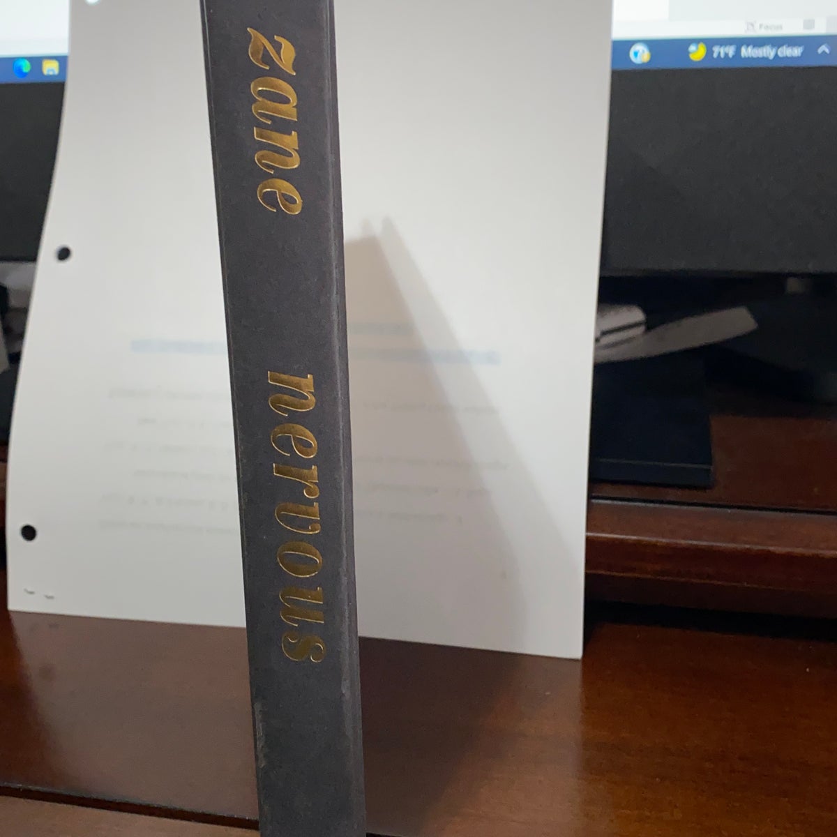 Nervous by Zane, Hardcover | Pangobooks