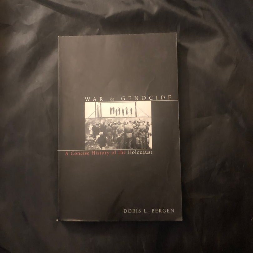 War and Genocide by Doris L. Bergen, Paperback | Pangobooks