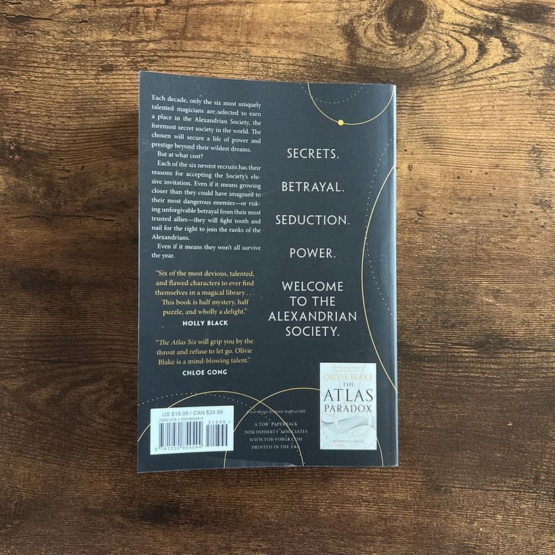 The Atlas Six by Olivie Blake, Paperback | Pangobooks