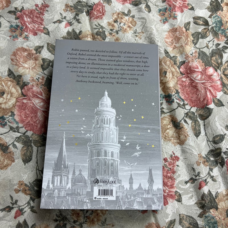 Babel by R. F. Kuang Fairyloot special edition (hand signed) by ...