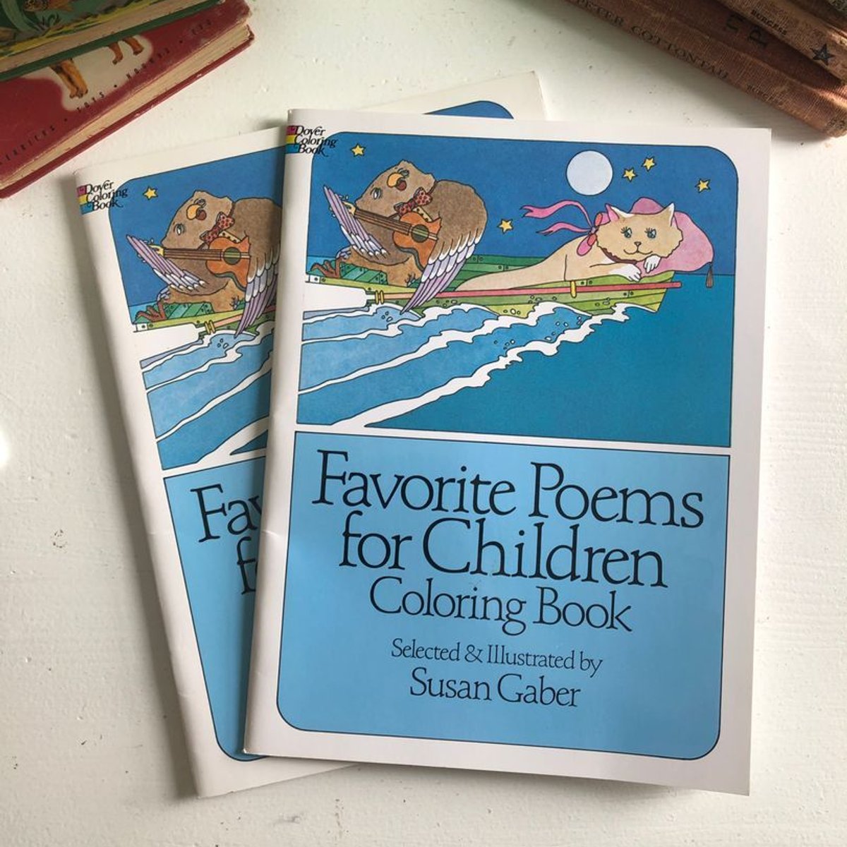 Favorite Poems for Children Coloring Book by Susan Gaber