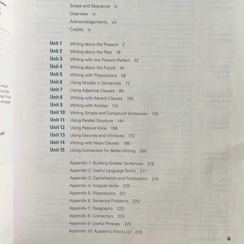 Grammar for Great Writing B