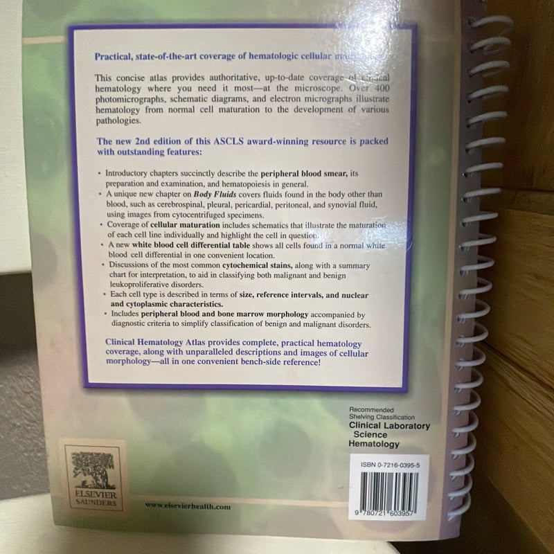 Clinical Hematology Atlas by Jacqueline H. Carr, Bernadette F. Rodak