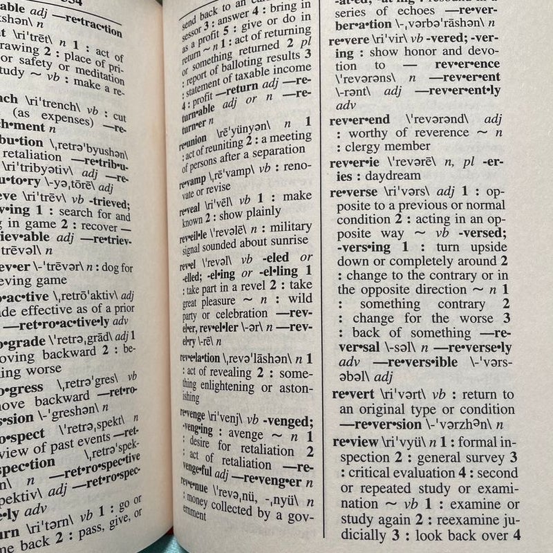 Webster's New Explorer Large Print Dictionary