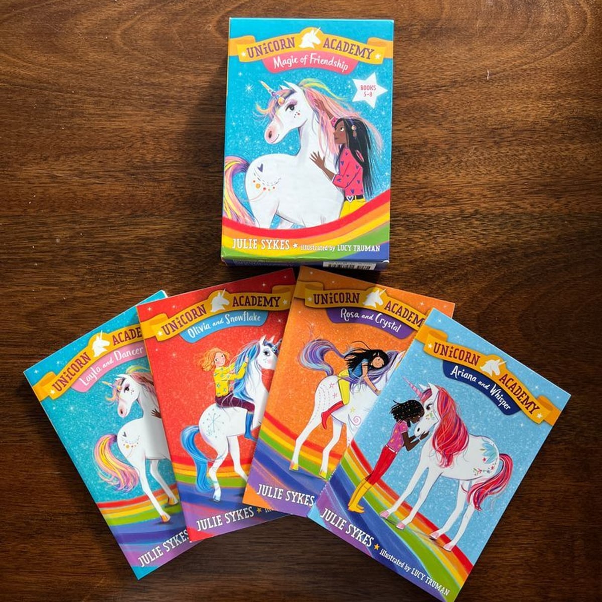Unicorn Academy: Magic of Friendship Boxed Set (Books 5-8) by Julie Sykes