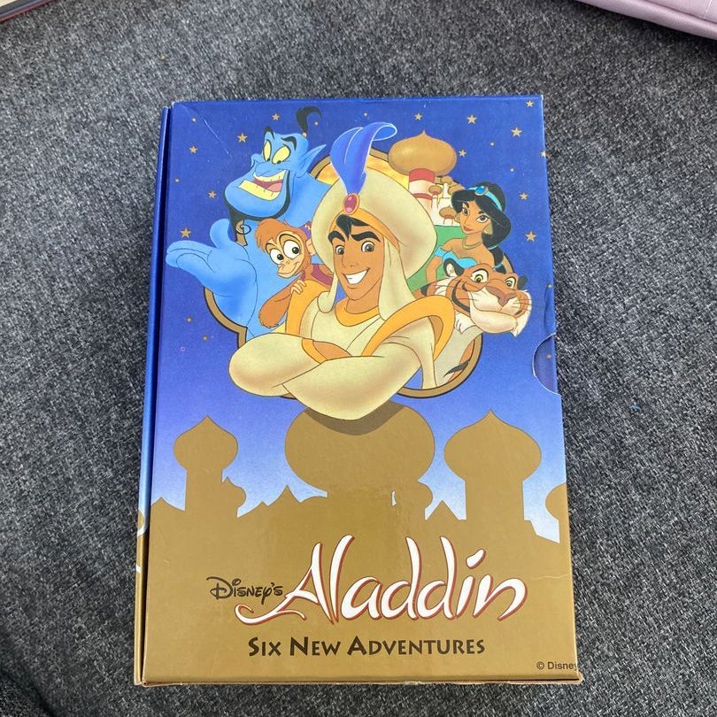 Aladdin six new Adventures by Alex Simmons, Hardcover | Pangobooks