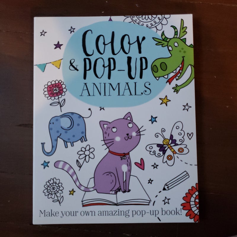 Color and Pop-Up Animals by Elizabeth Golding