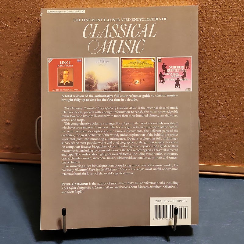 The Harmony Illustrated Encyclopedia of Classical Music by Peter ...