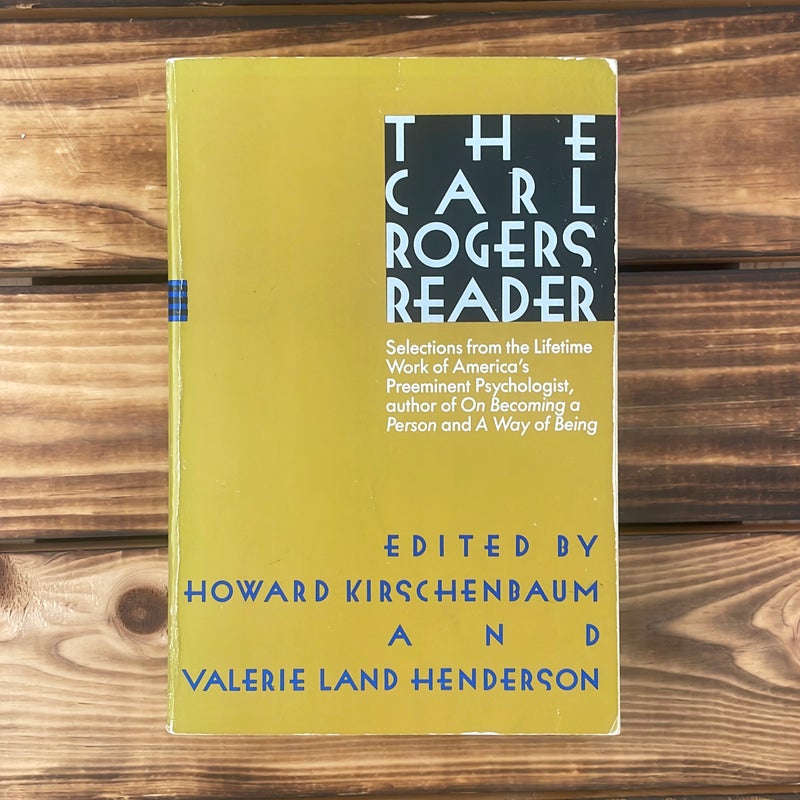The Carl Rogers Reader by Carl Rogers