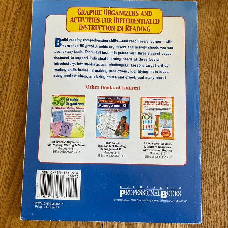 Graphic Organizers and Activities for Differentiated Instruction in ...