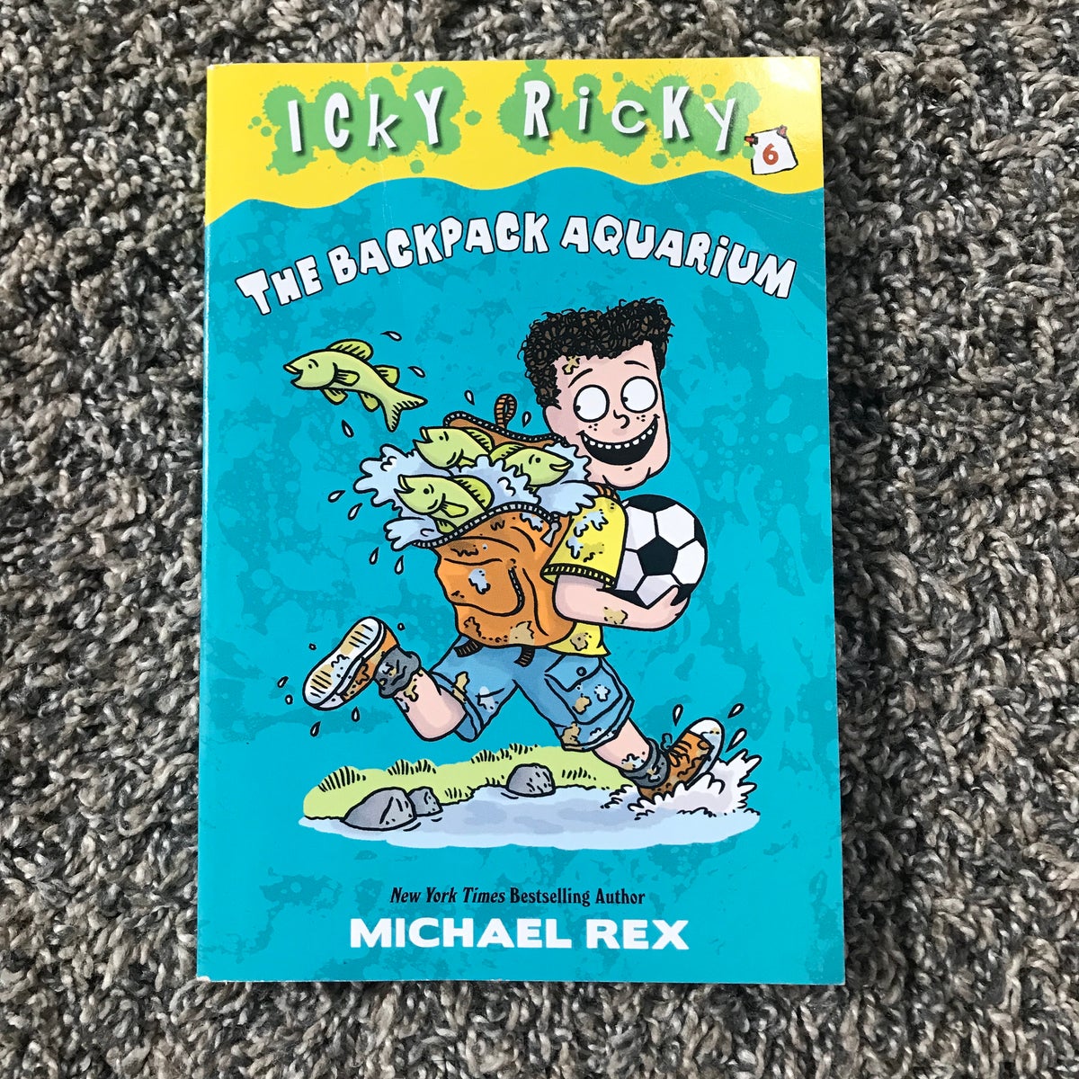 Icky Ricky #6: the Backpack Aquarium by Michael Rex