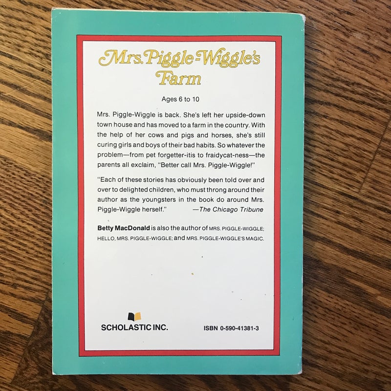 Mrs. Piggle-Wiggle's Farm