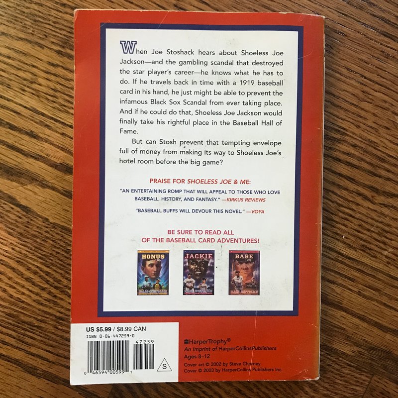 Shoeless Joe and Me by Dan Gutman, Paperback | Pango Books