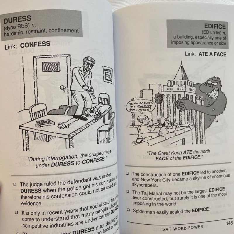 Vocabulary Cartoons, SAT Word Power