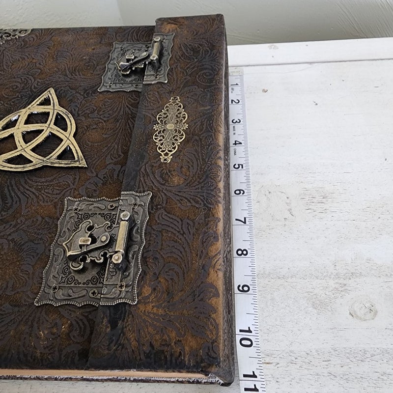 Grimoire/Spellbook Large Handmade Book by Handmade , Hardcover | Pangobooks