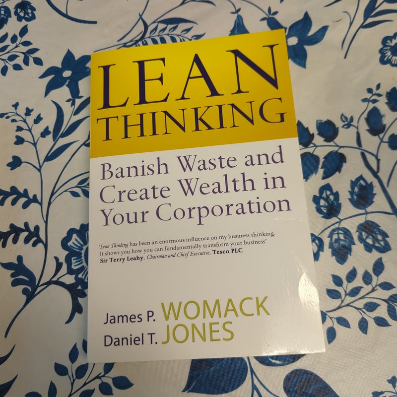 Lean Thinking by James P. Womack, Daniel T. Jones