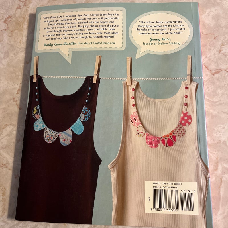 Sew Darn Cute by Jenny Ryan, Paperback | Pango Books