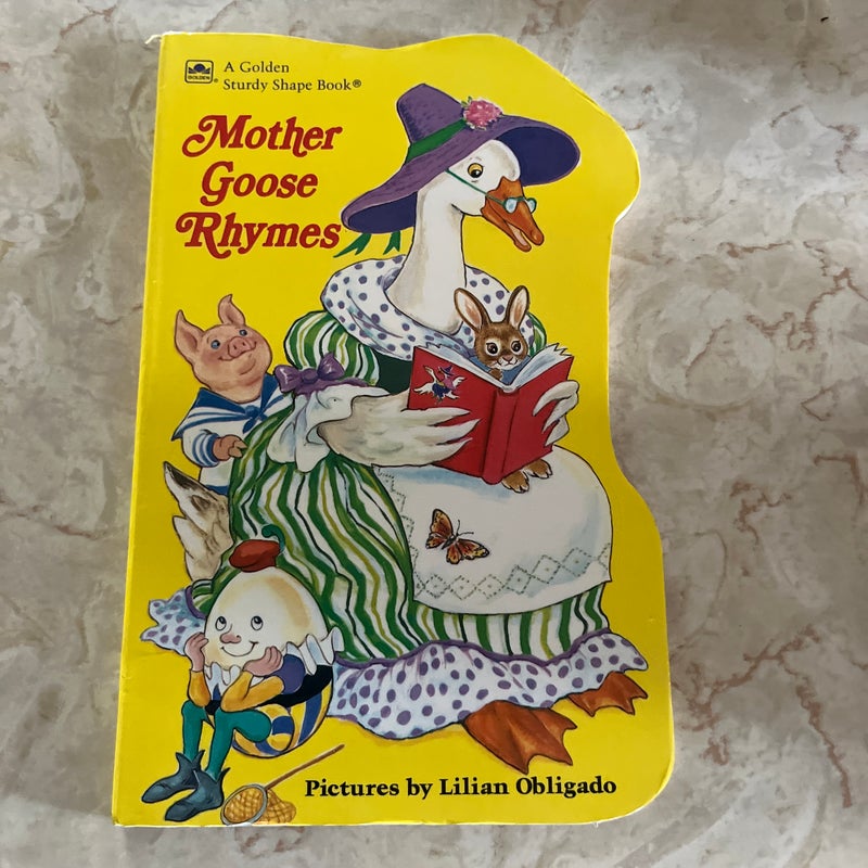 Mother Goose Rhymes by Golden Books Staff