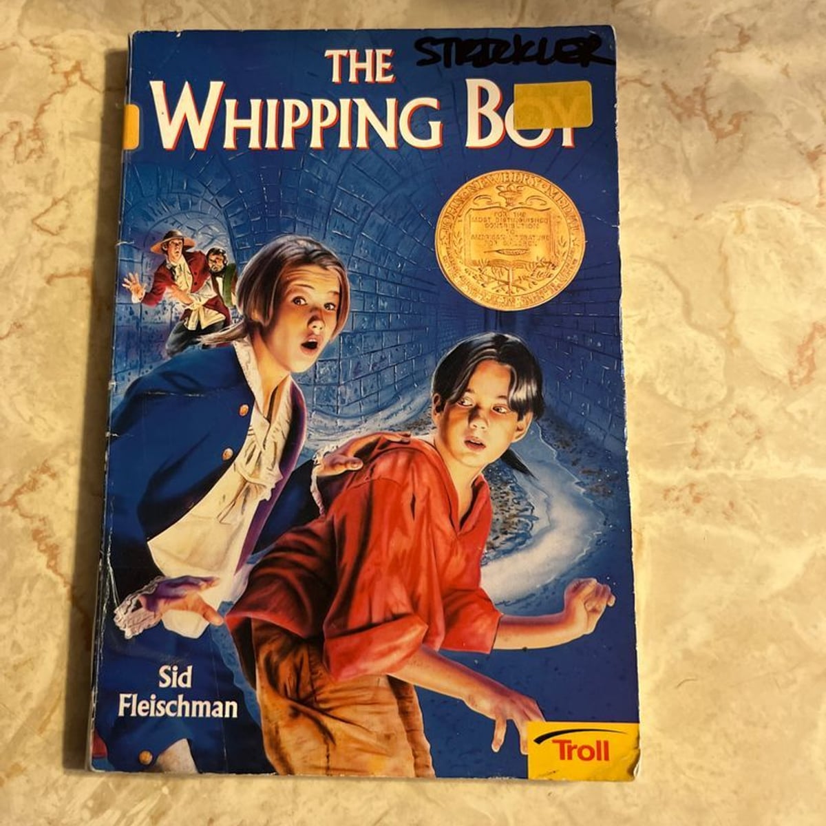 The Whipping Boy by Sid Fleischman