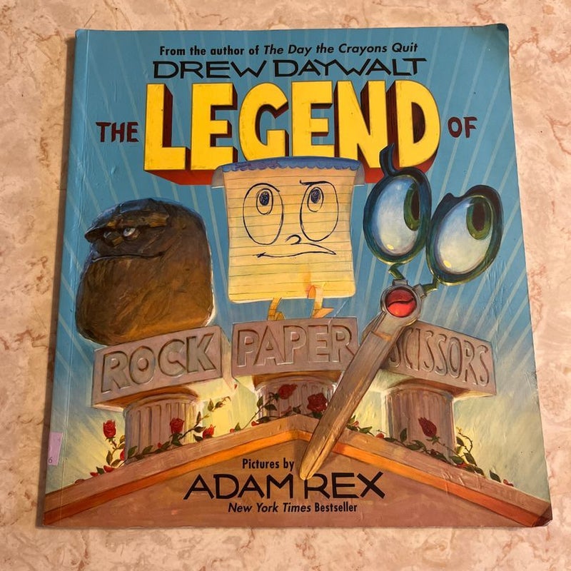 The Legend of Rock Paper Scissors by Drew Daywalt, Adam Rex, Paperback ...