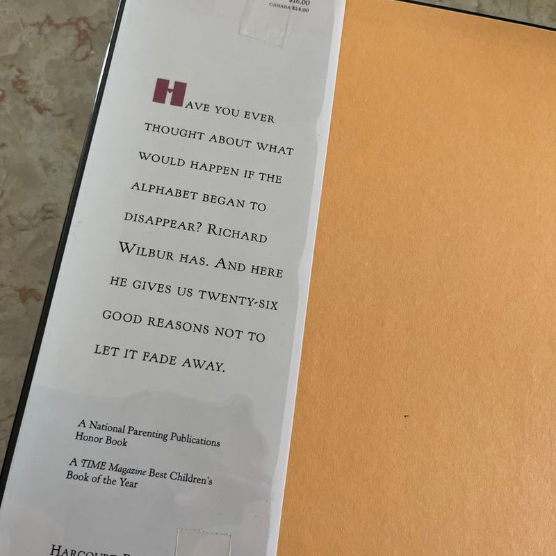 The Disappearing Alphabet by Richard Wilbur, Hardcover | Pangobooks