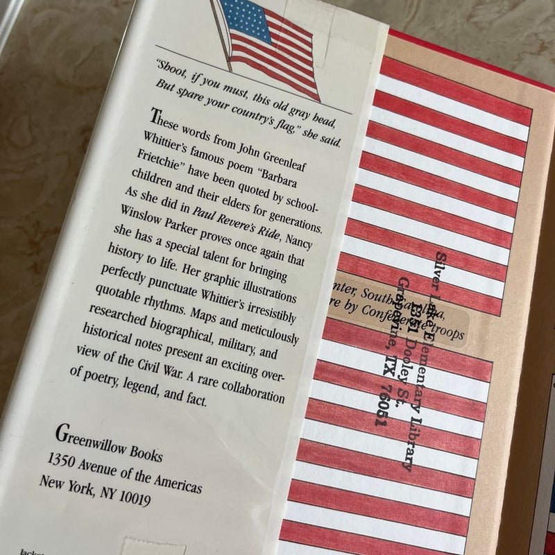 Barbara Frietchie by John G. Whittier, Hardcover | Pangobooks