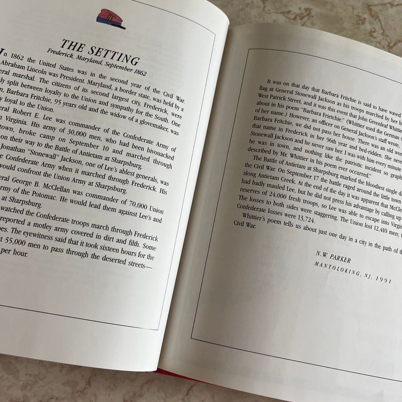 Barbara Frietchie by John G. Whittier, Hardcover | Pangobooks