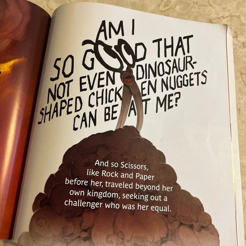 The Legend of Rock Paper Scissors by Drew Daywalt, Adam Rex, Paperback ...