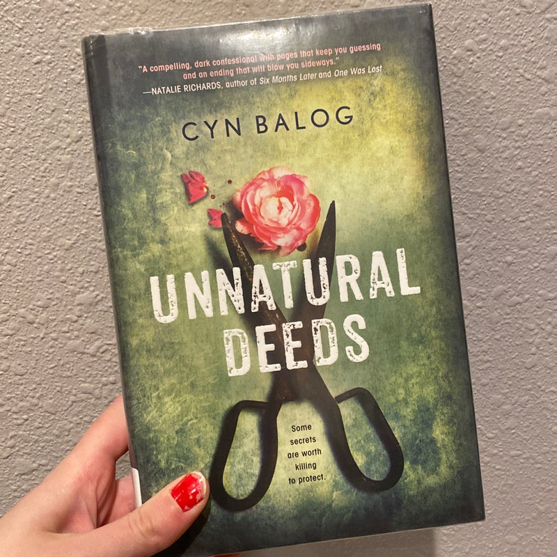 Unnatural deeds by Cyn Balog, Hardcover | Pangobooks