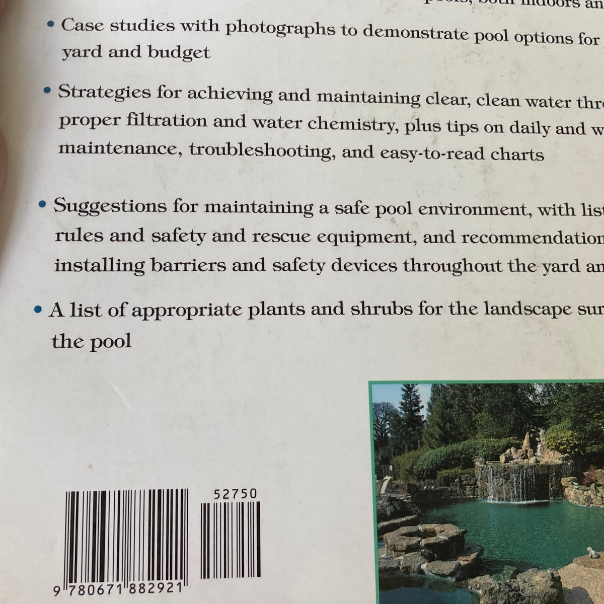 The Swimming Pool Book by Tom Griffiths