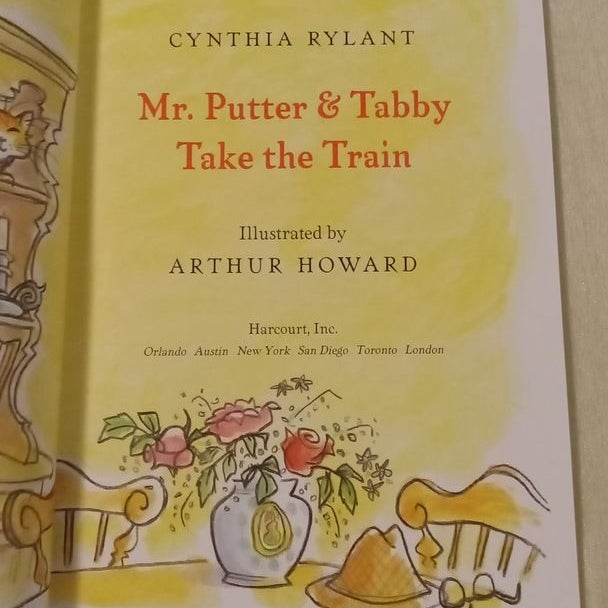 Mr. Putter and Tabby Take the Train by Cynthia Rylant