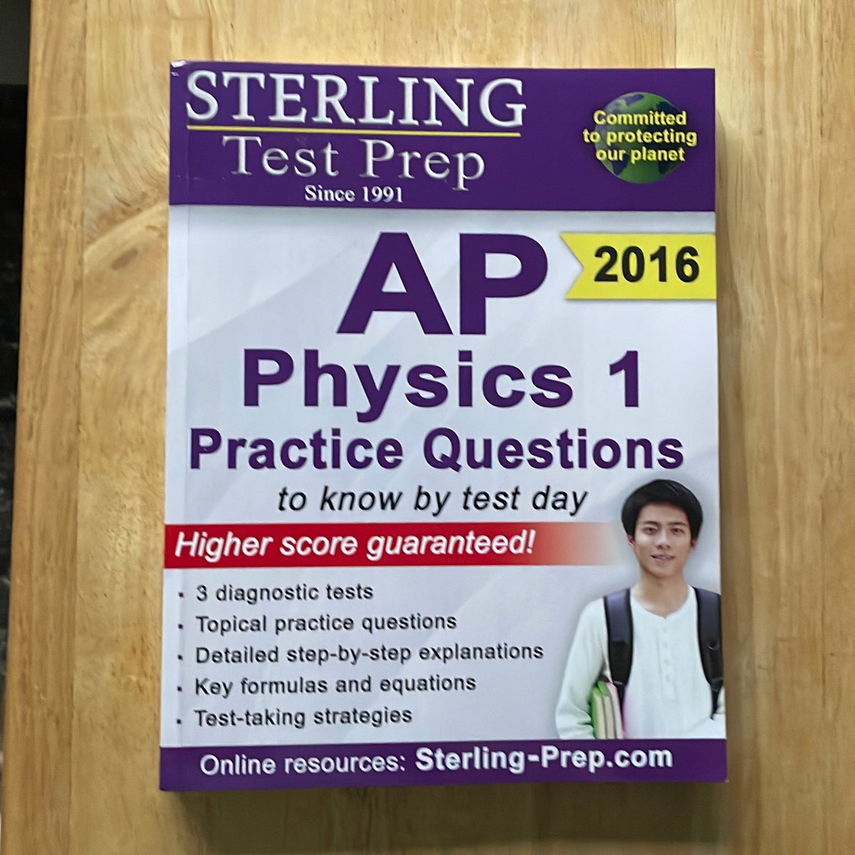 Sterling Test Prep AP Physics 1 Practice Questions by Sterling Prep