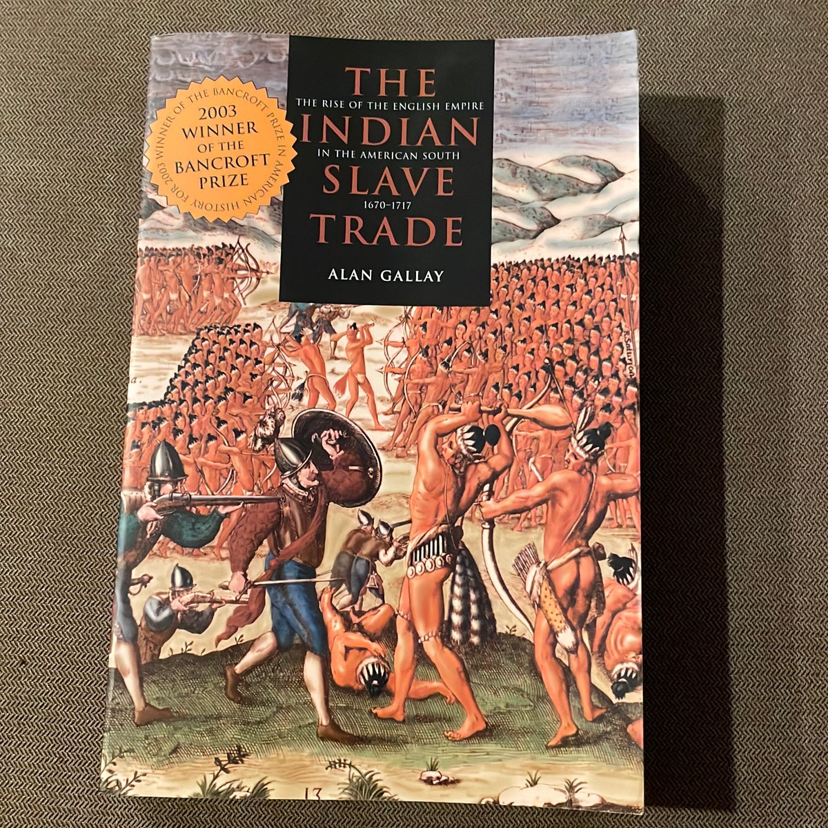 The Indian Slave Trade by Alan Gallay