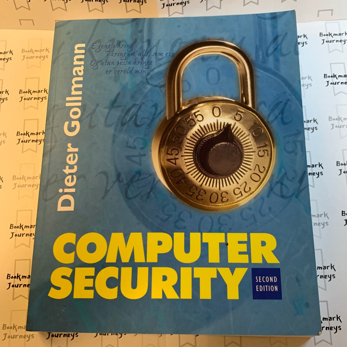 Computer Security by Dieter Gollmann