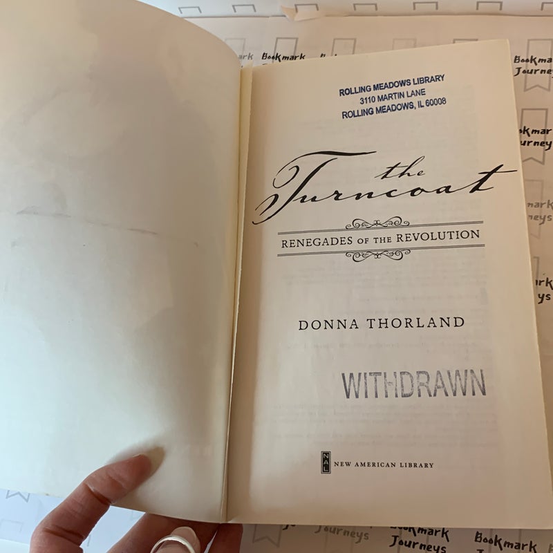 The Turncoat by Donna Thorland