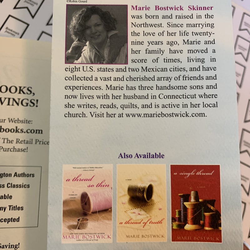 Threading the Needle by Marie Bostwick, Paperback | Pangobooks