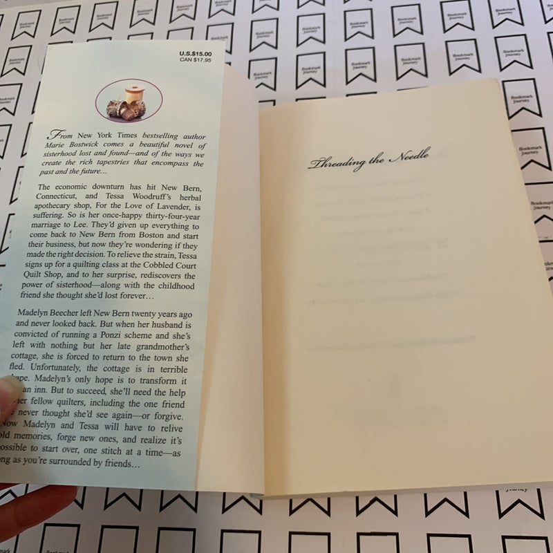 Threading the Needle by Marie Bostwick, Paperback | Pangobooks