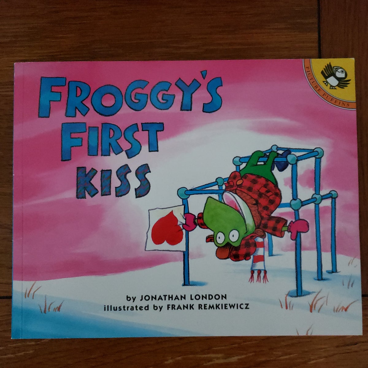 Froggy's First Kiss by Jonathan London