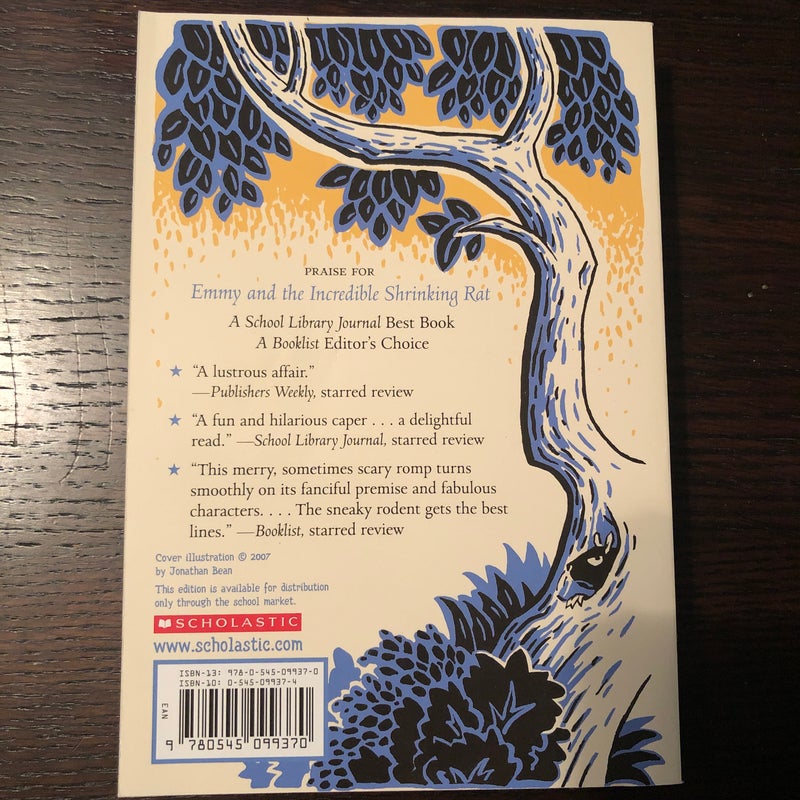 Emmy and the Incredible Shrinking Rat by Lynne Jonell, Paperback ...