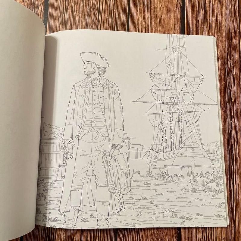 Official Poldark Coloring Book by Winston Graham