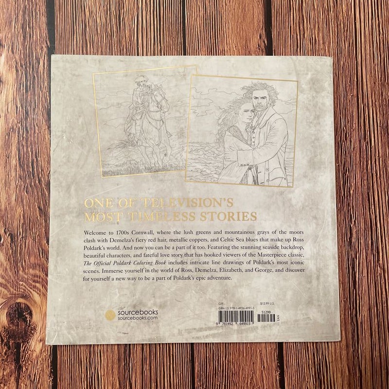 Official Poldark Coloring Book by Winston Graham