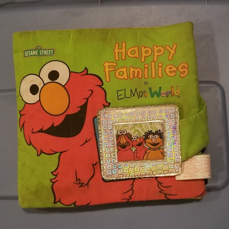Happy Families Elmo's World - Plush Book by SoftPlay, Paperback ...