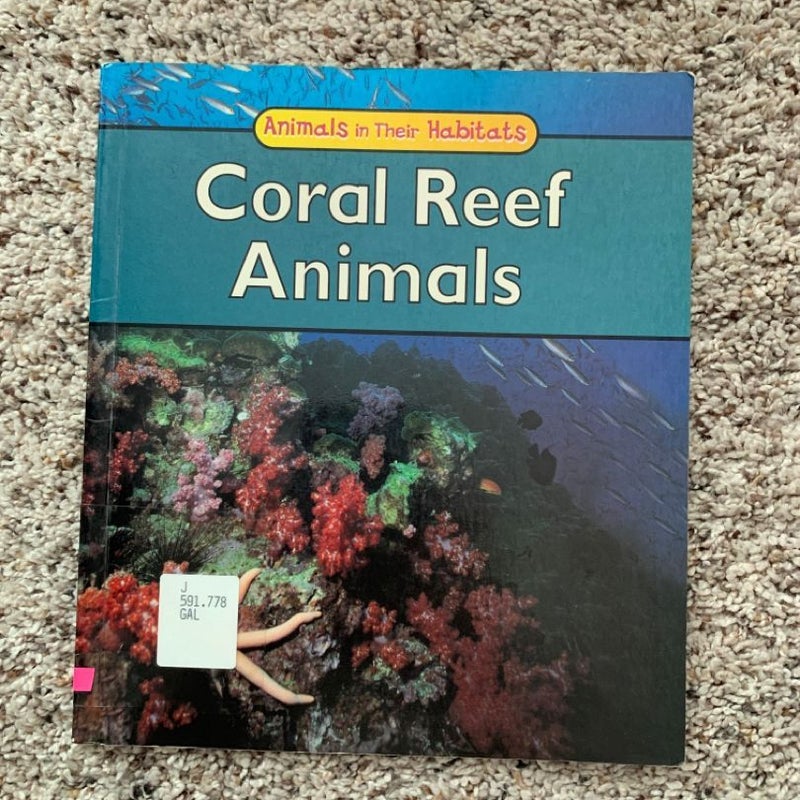 Coral Reef Animals by Francine Galko, Paperback | Pangobooks