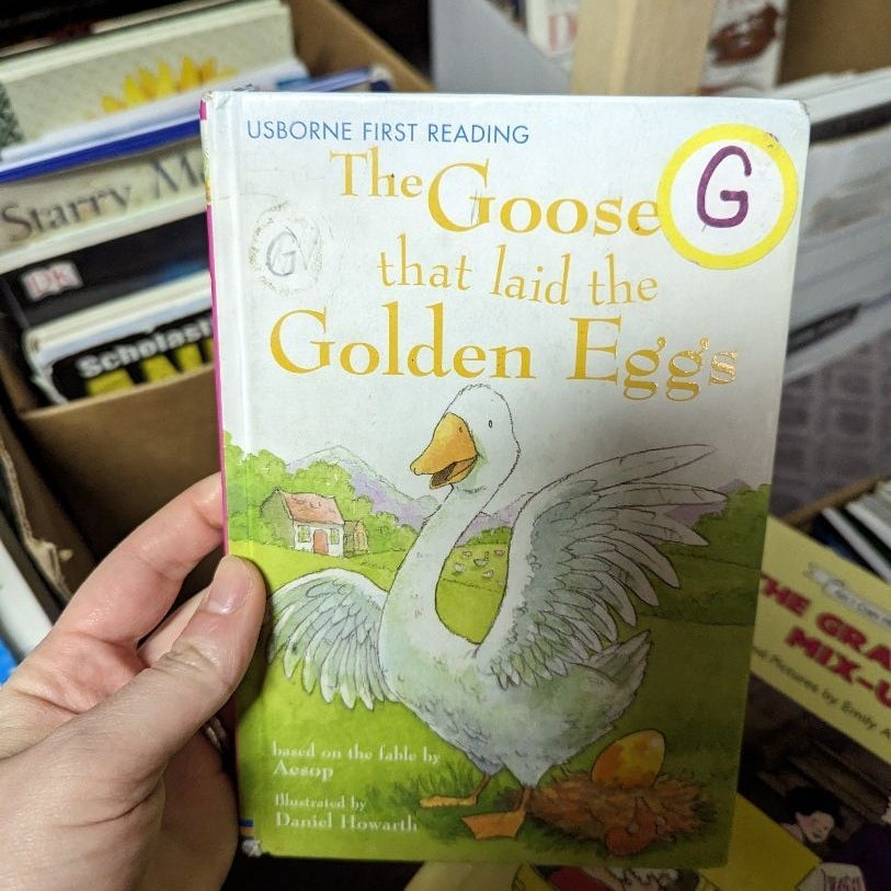 The Goose That Laid the Golden Eggs by Mairi MacKinnon