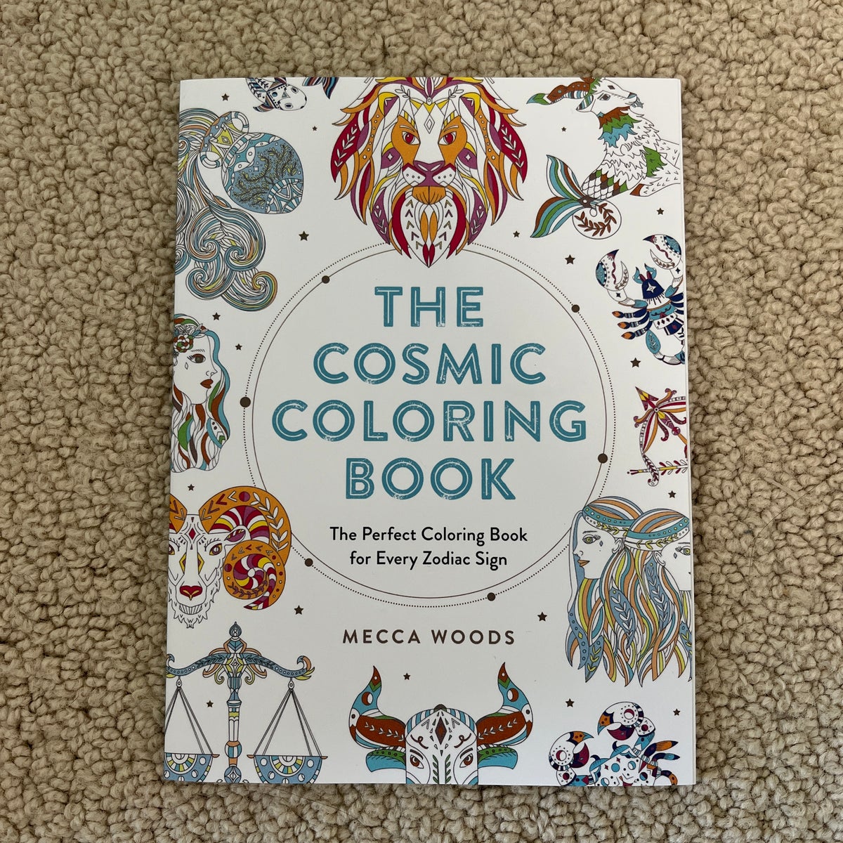 The Cosmic Coloring Book by Mecca Woods, Paperback | Pangobooks