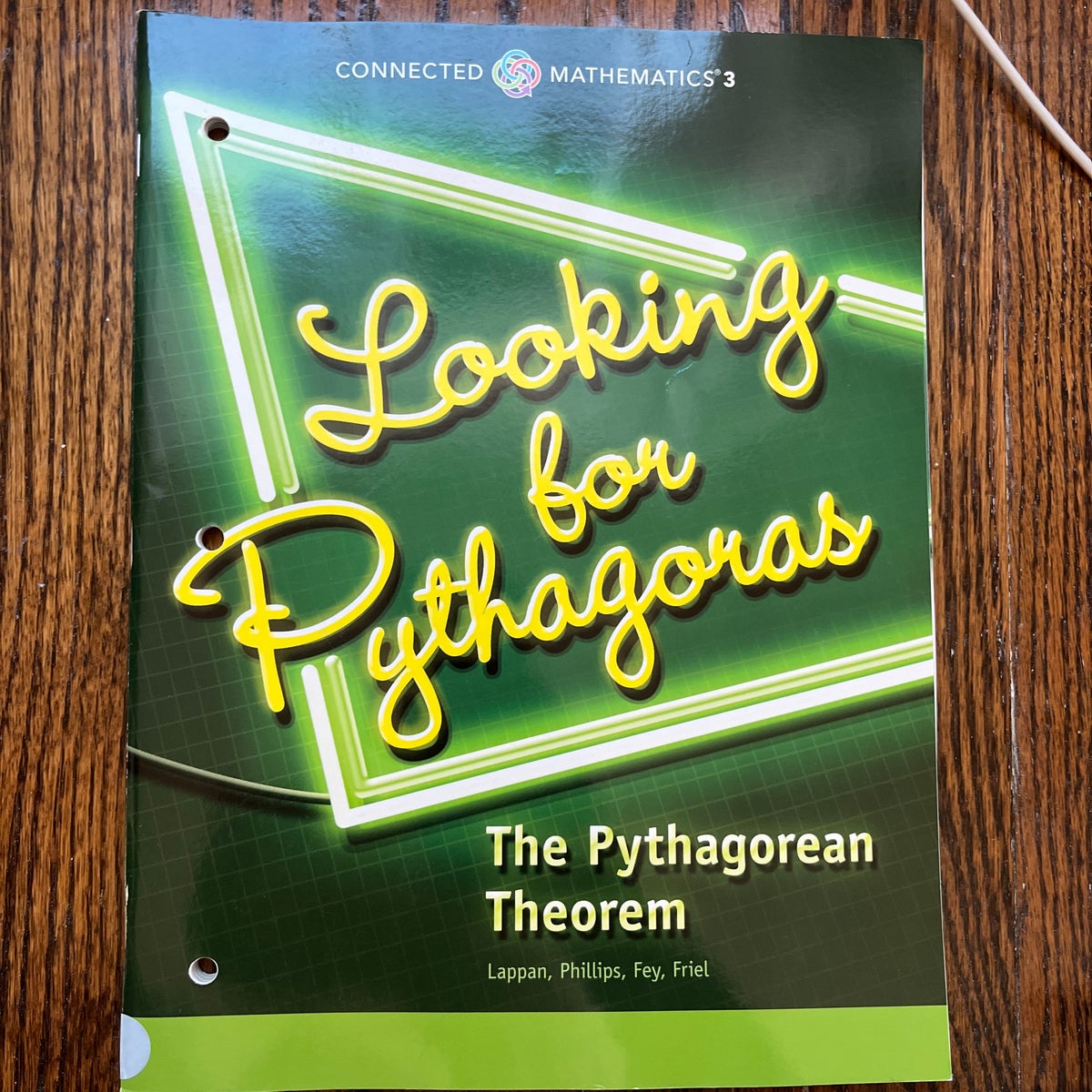 Connected Mathematics 3 Student Edition Grade 8: Looking for Pythagoras ...
