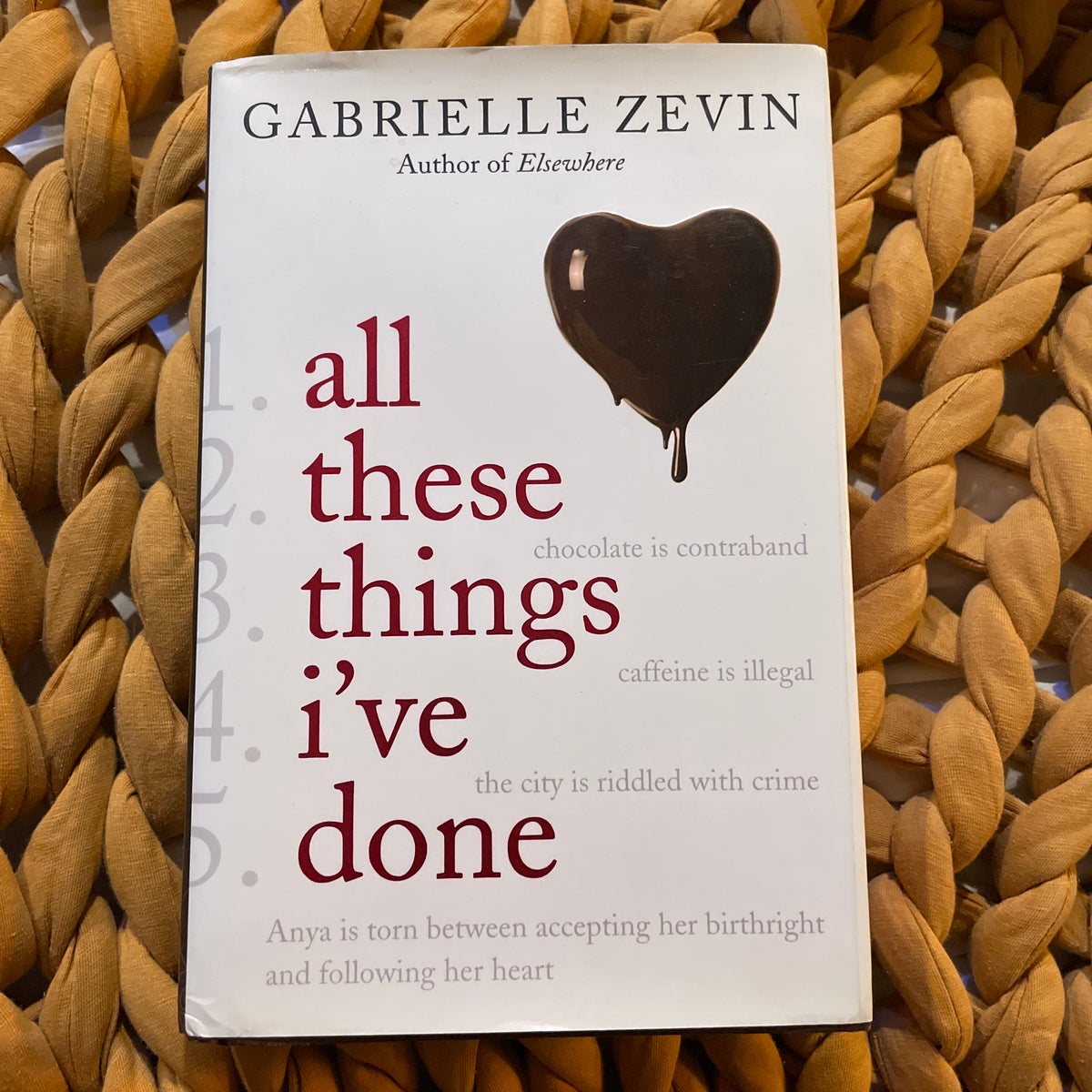 All These Things I've Done by Gabrielle Zevin