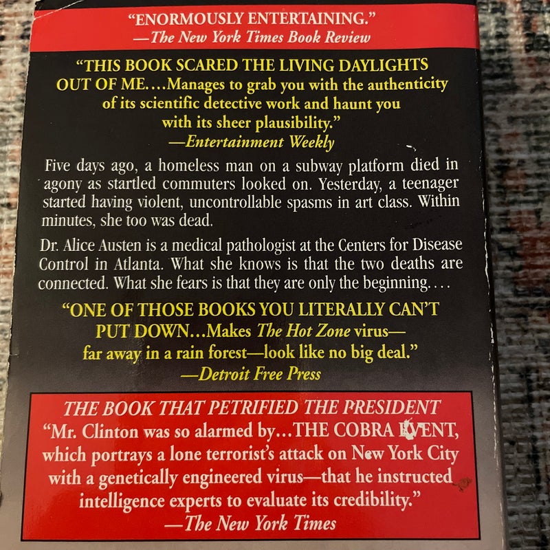 The Cobra Event by Richard Preston, Paperback | Pangobooks